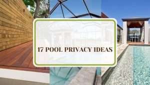 17 Pool Privacy Ideas: From Creative Fences to Unique Plants - Plant ...